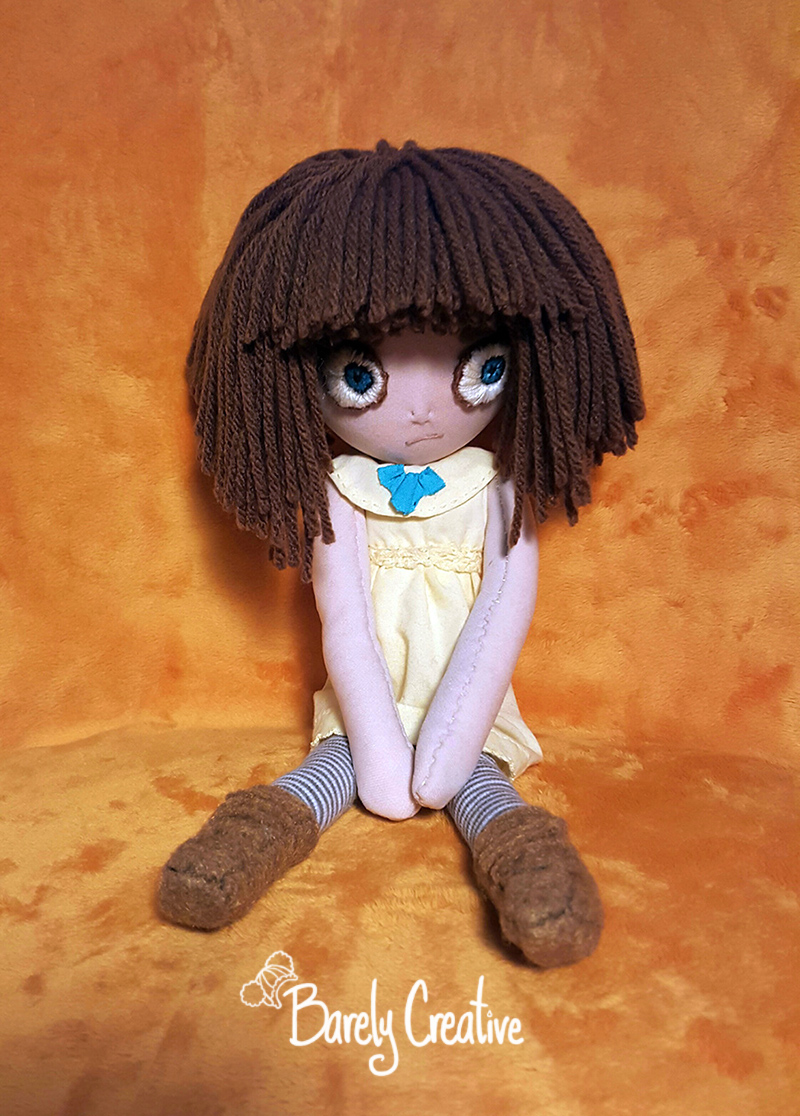 Barely Creative: Fran Bow Plush-Doll