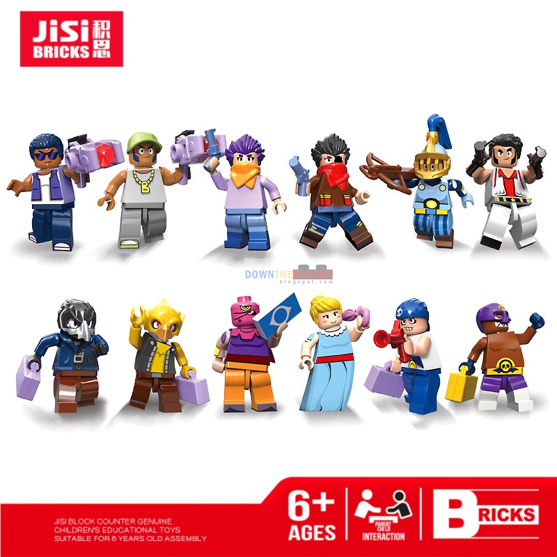 53 HQ Photos Lego Brawl Stars Price : 8pcs Set Brawl Stars Action ...