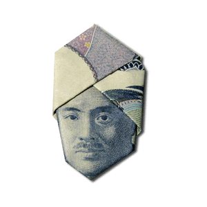 The Official Ninja News NINJA CHIKUWA: ORIGAMI of Japanese Money Bill ...