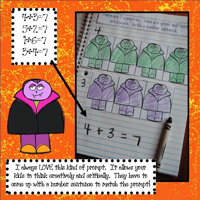 Teaching, Learning, & Loving: October Math Journal Prompts