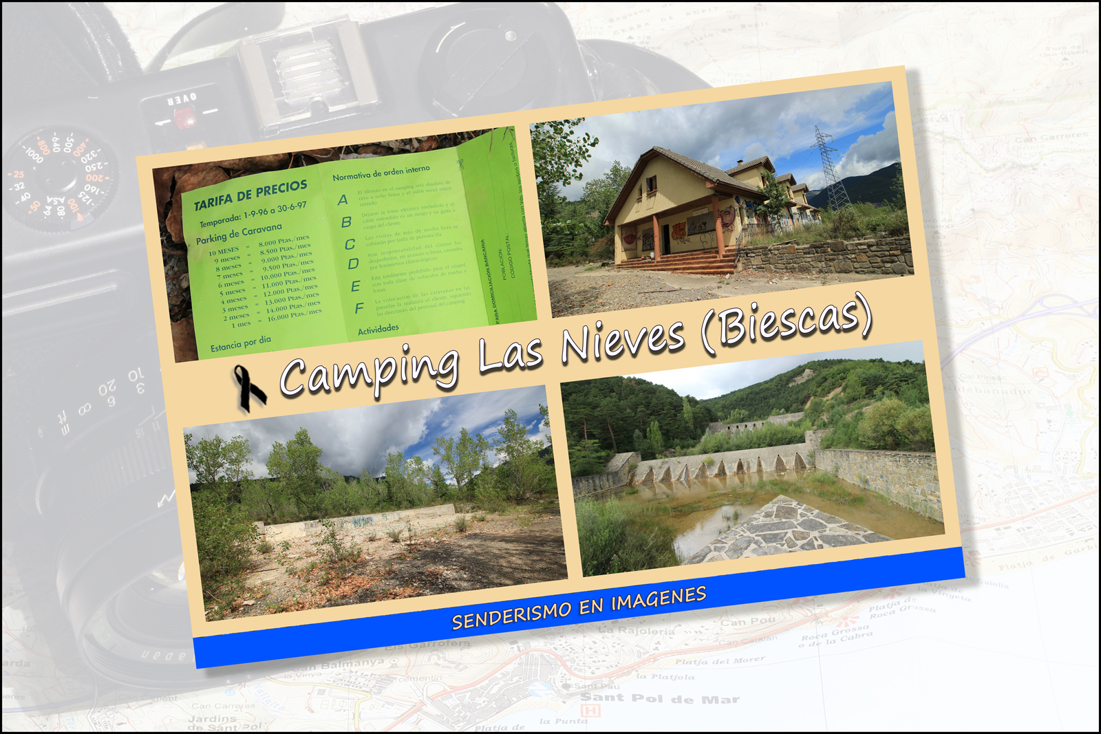 SENDERISMO EN IMAGENES : Camping Las Nieves (Biescas)