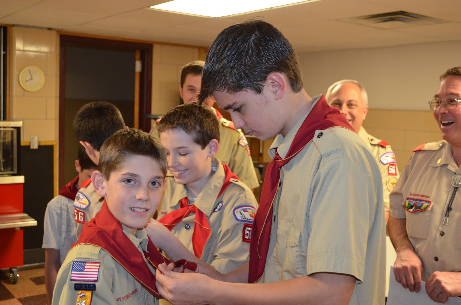 One Blessed Mom: Sean's Crossover from Cub Scouts to Boy Scouts