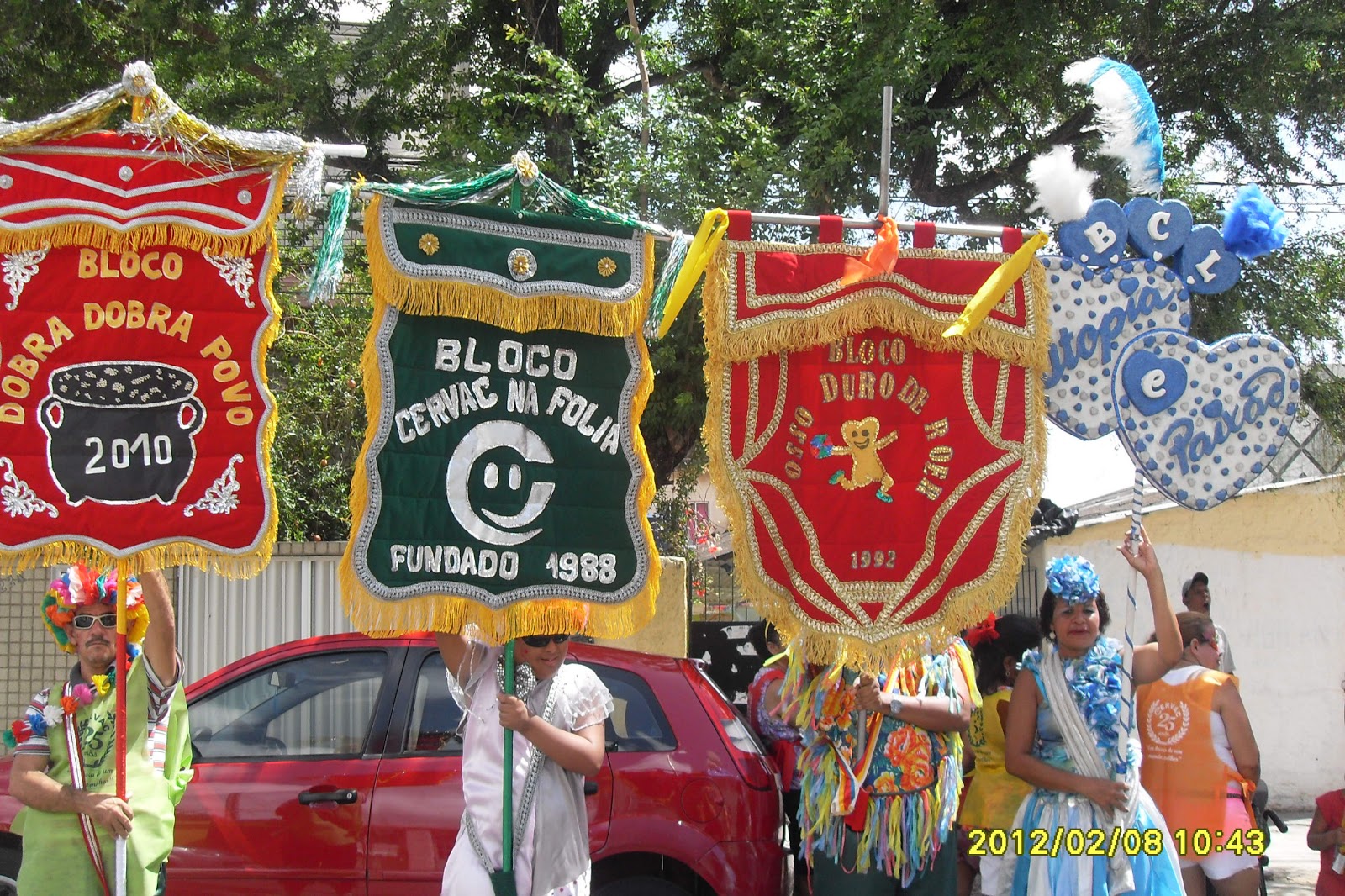 :: CERVAC ::: Momentos do Bloco CERVAC na Folia