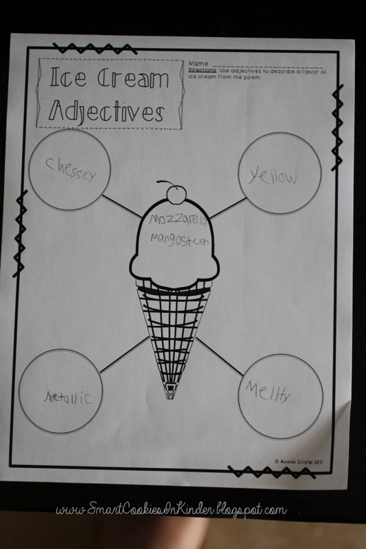 Smart Cookies in Kinder: Ice Cream Please!