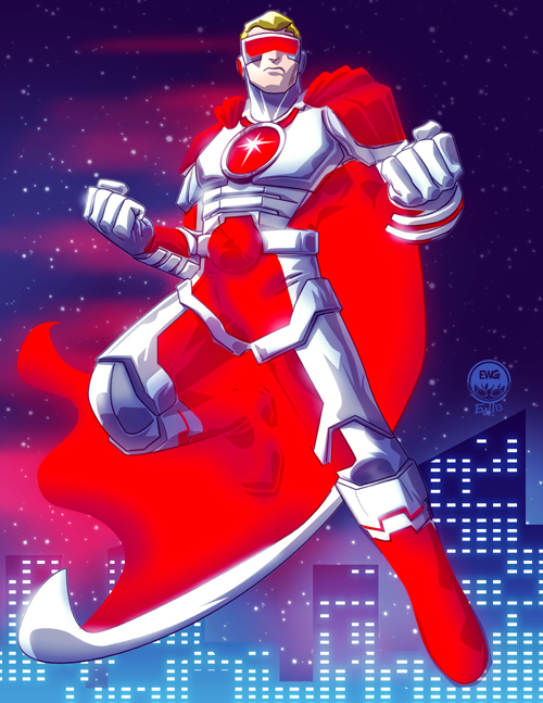 Strobe Character Art | EryckWebbGraphics