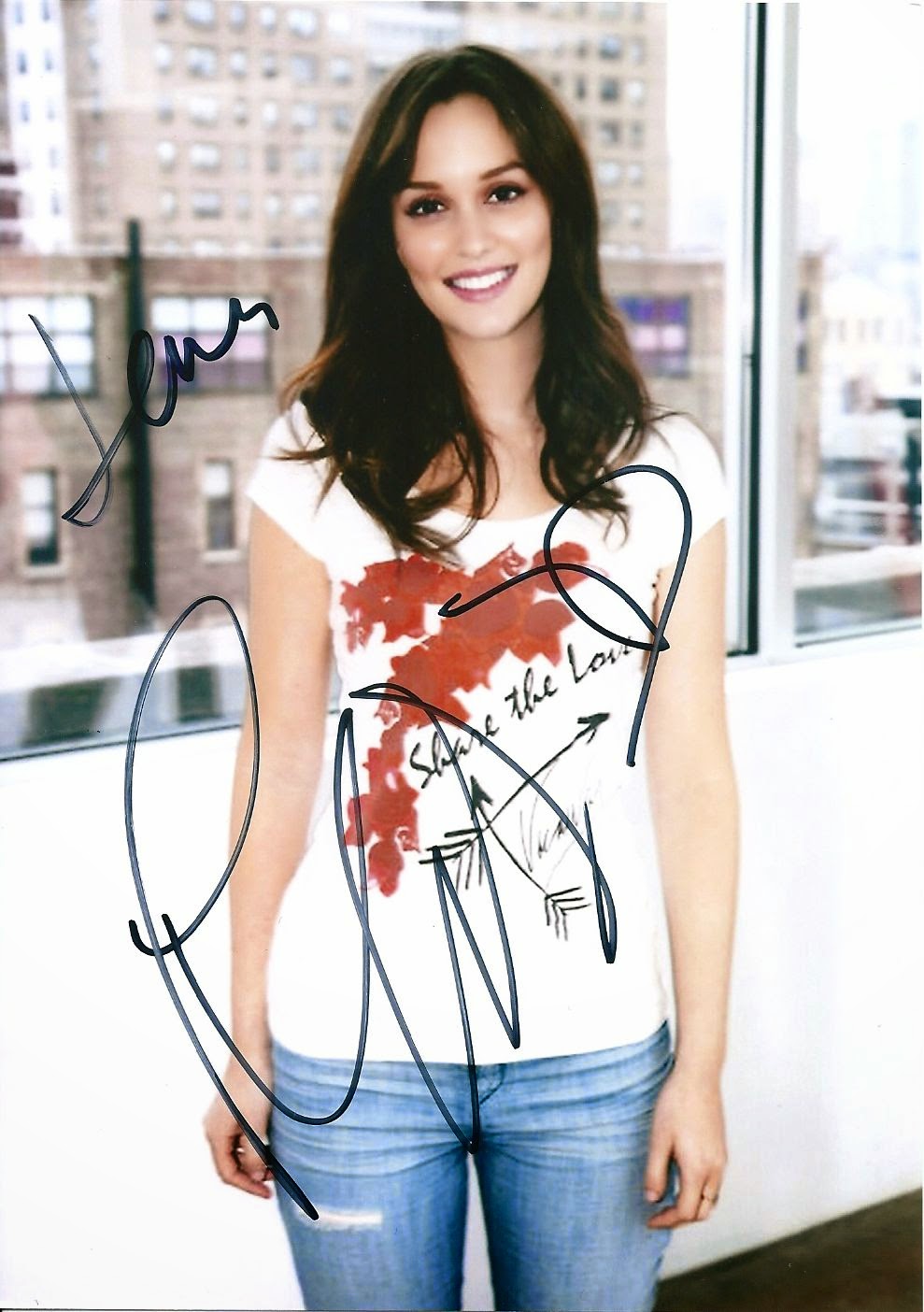 Jembie Autograph collector: Leighton Meester