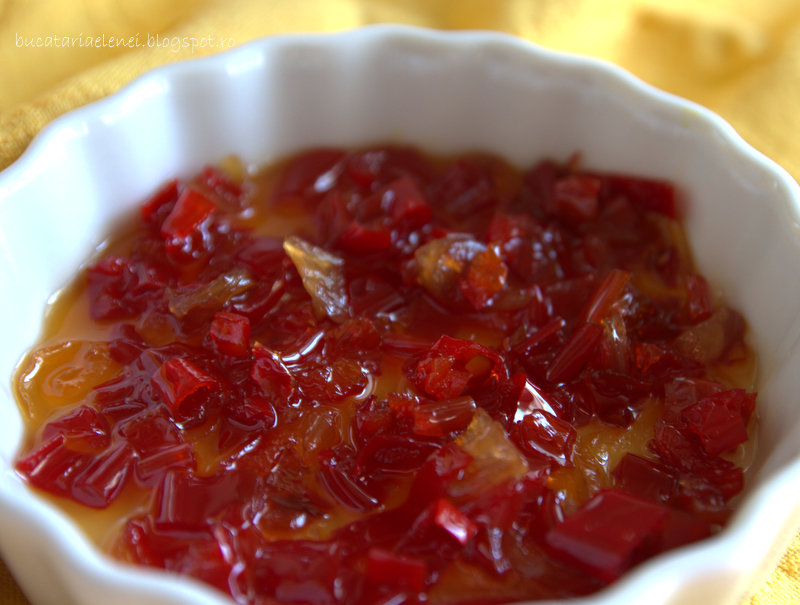 Bucataria Elenei: Dulceata de ardei iuti cu ceapa