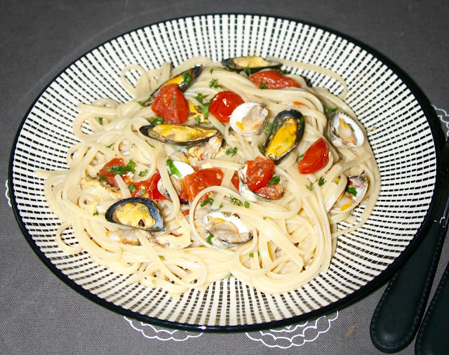 PÂTES AUX FRUITS DE MER