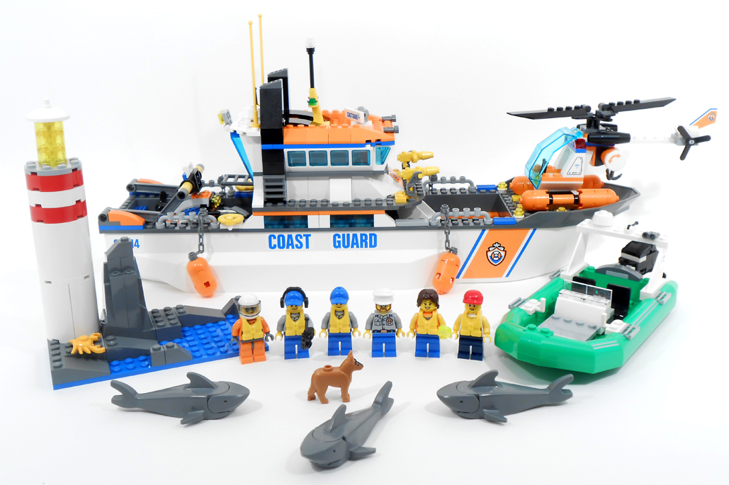 Oz Brick Nation: LEGO City 60014: Coast Guard Patrol Review