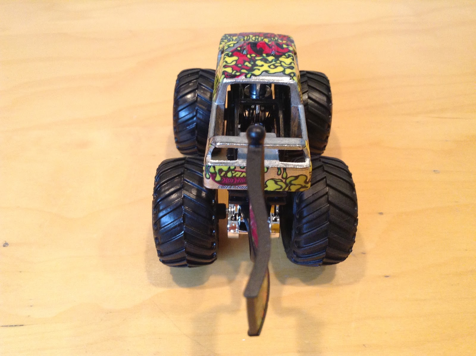 JULIAN'S HOT WHEELS BLOG: Team Hot Wheels Firestorm Monster Jam Truck ...