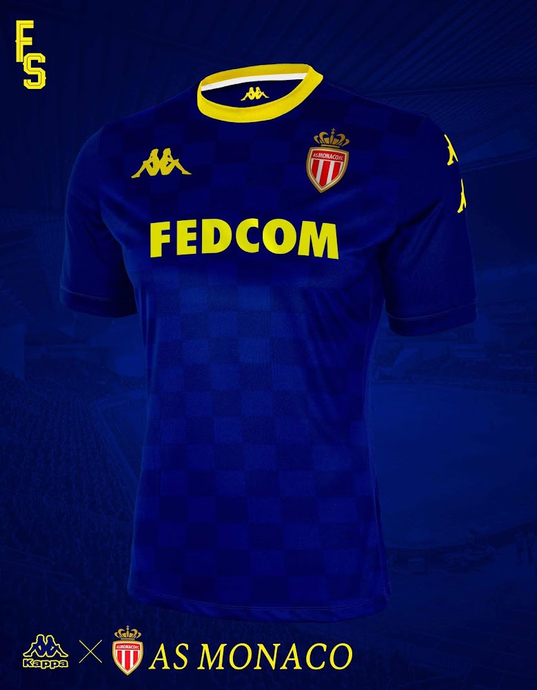 Kappa AS Monaco 19-20 Home & Away Concept Kits - Footy Headlines