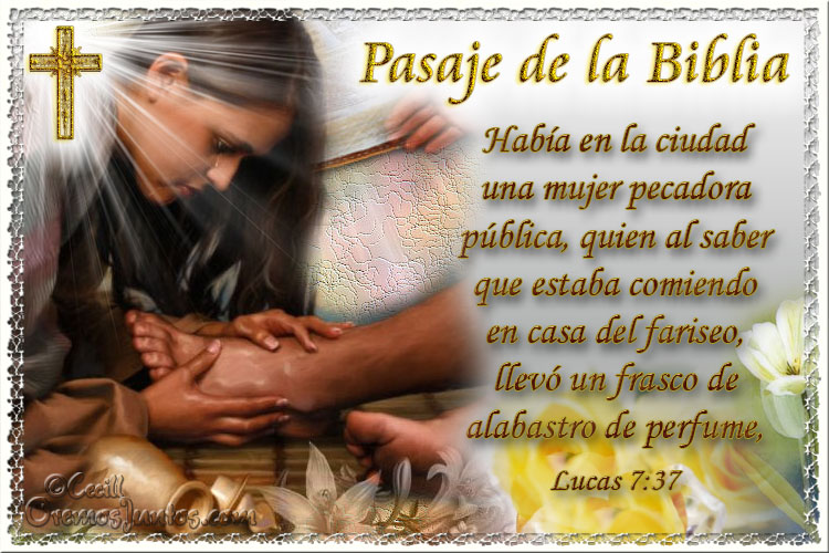 Vidas Santas: Santo Evangelio según san Lucas 7:37 Vidas Santas: Santo Evangelio según san Lucas 7:37
