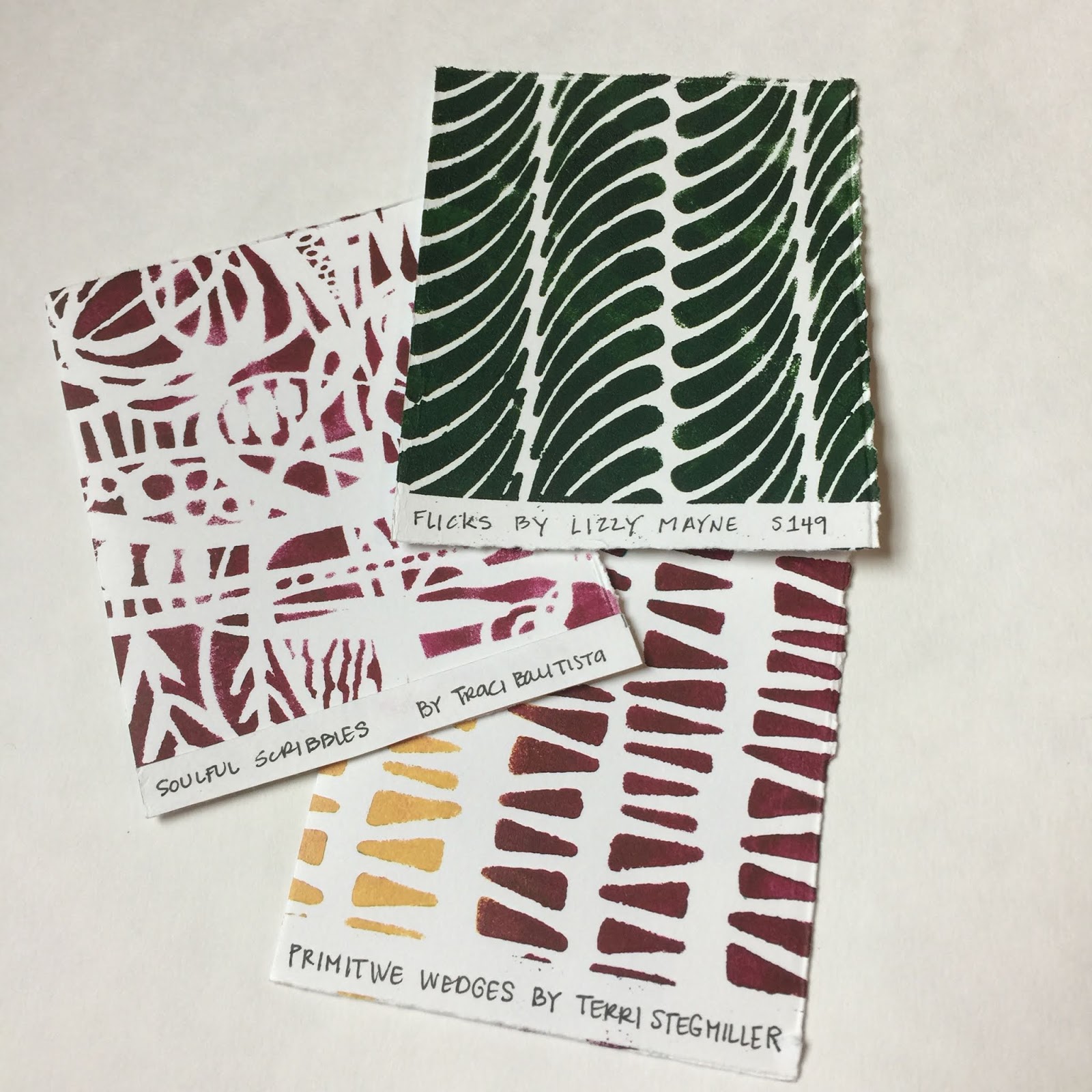 StencilGirl Talk: Stencil Reference Book: A Bookbinder's Stenciling Guide