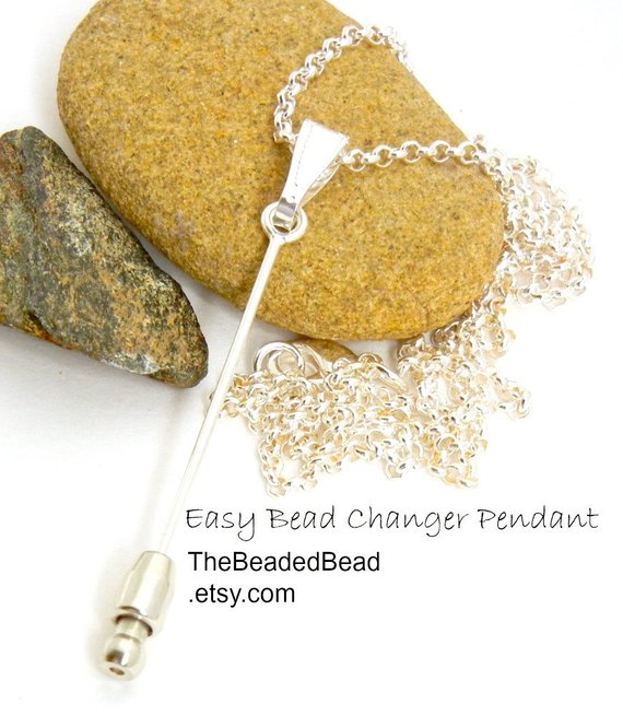 The Beaded Bead's Focal Bead Tutorials and Convertible Jewelry Findings ...
