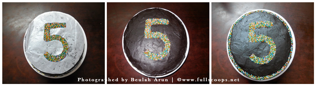 Sprinkles Number Cake ~ Full Scoops - A food blog with easy,simple ...