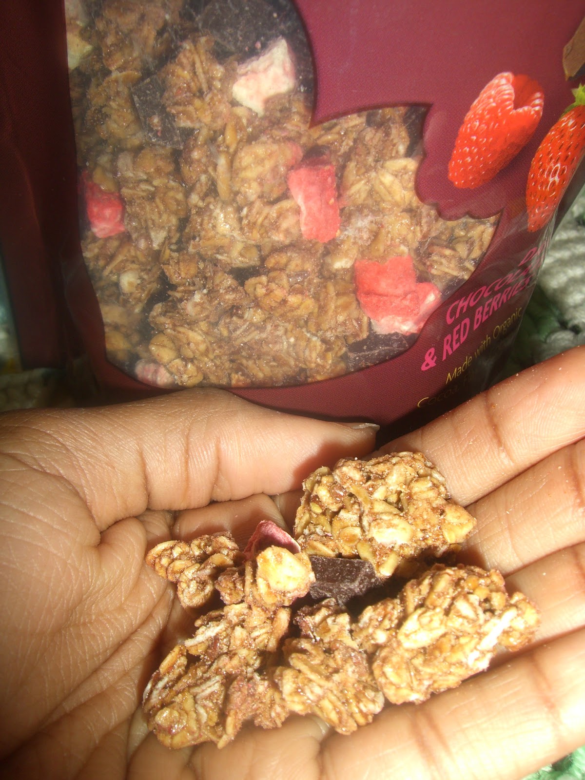 AfroVeganChick: Nature's Path Love Crunch: Dark Chocolate & Red Berry ...