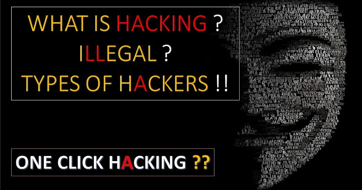 Cyber Security : What is Hacking? Introduction & Types