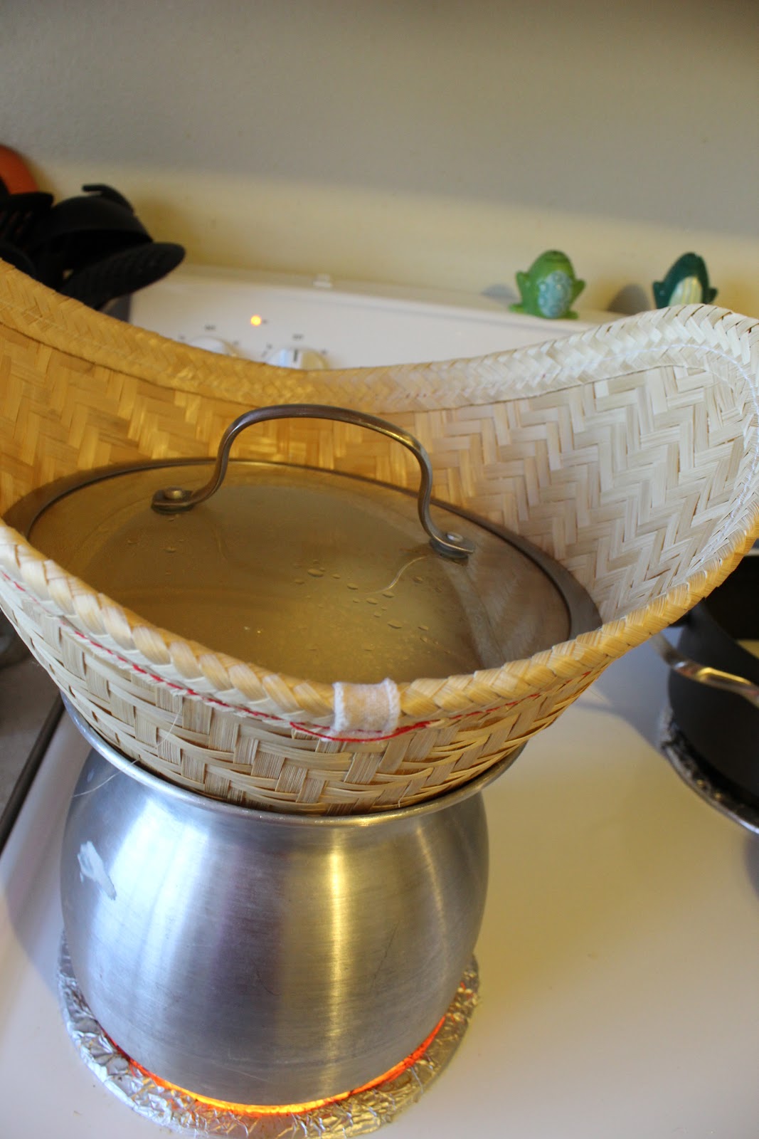 Blue Meadows: How to Make Sticky Rice