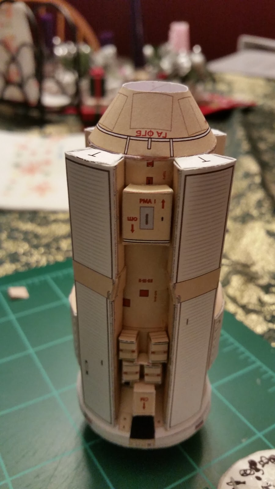 A"Mays"ing Papercraft: ISS "Sunrise"