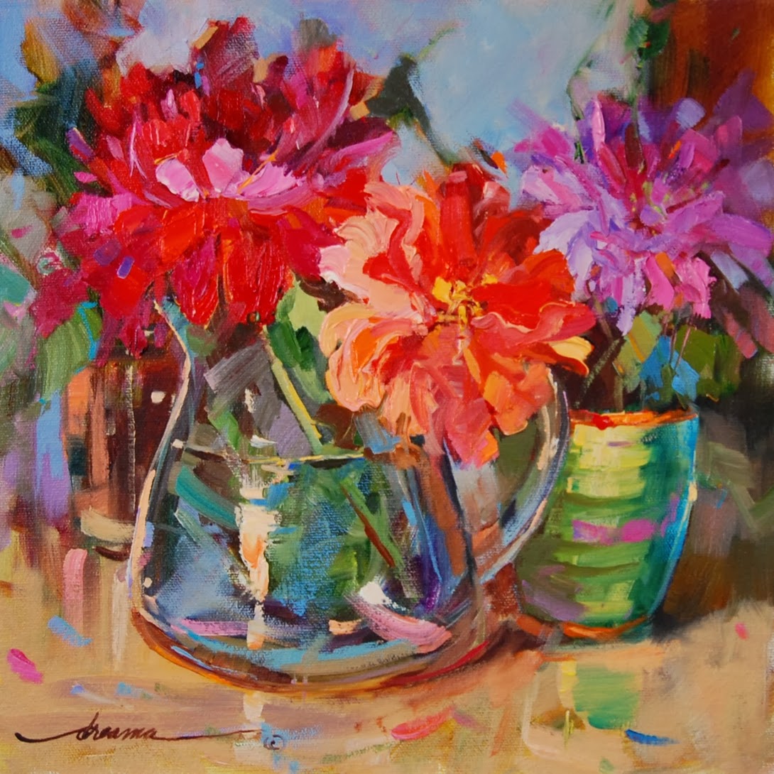 Dreama Tolle Perry | Garden and Still Life flower painter | Tutt'Art ...