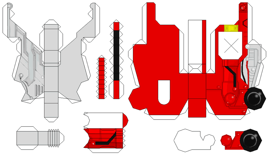 Gta_Sa_Kamen_Rider: Paper Craft Kamen Rider
