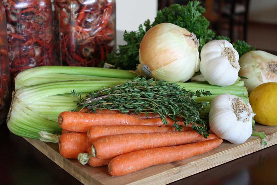This and That: Crawfish Stock
