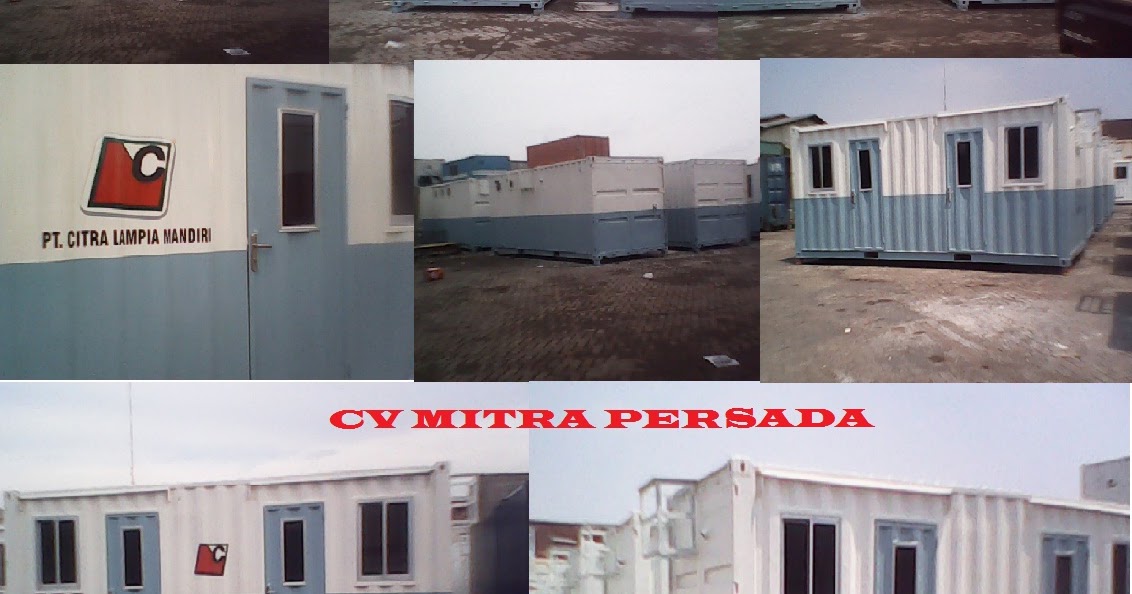 Jual dan sewa container surabaya: Container portacamp