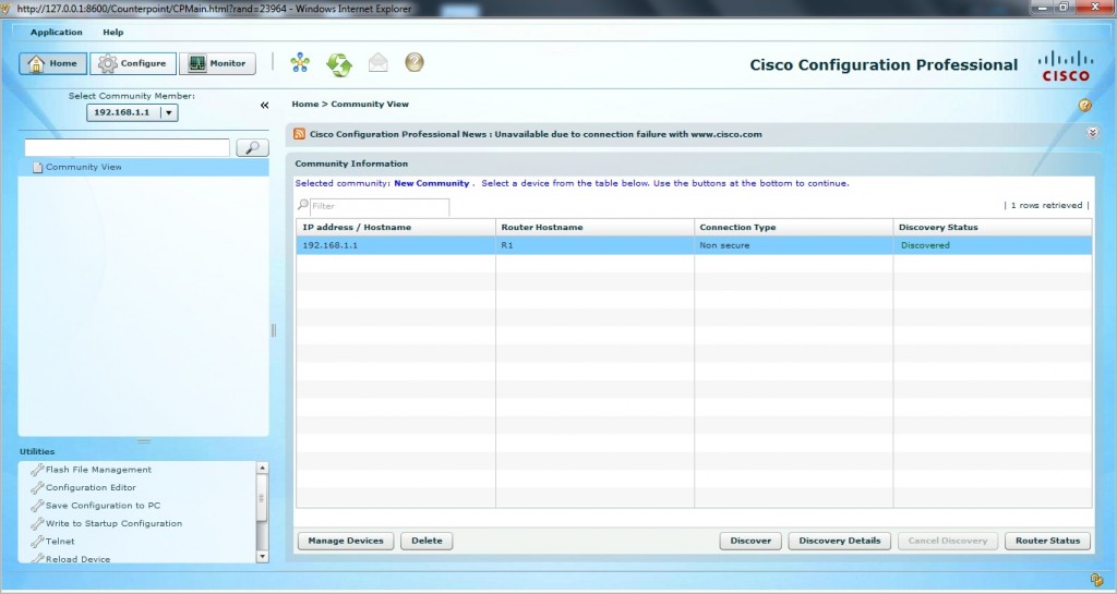 NAT Configuration with Cisco Configuration Professional | Cisco Central