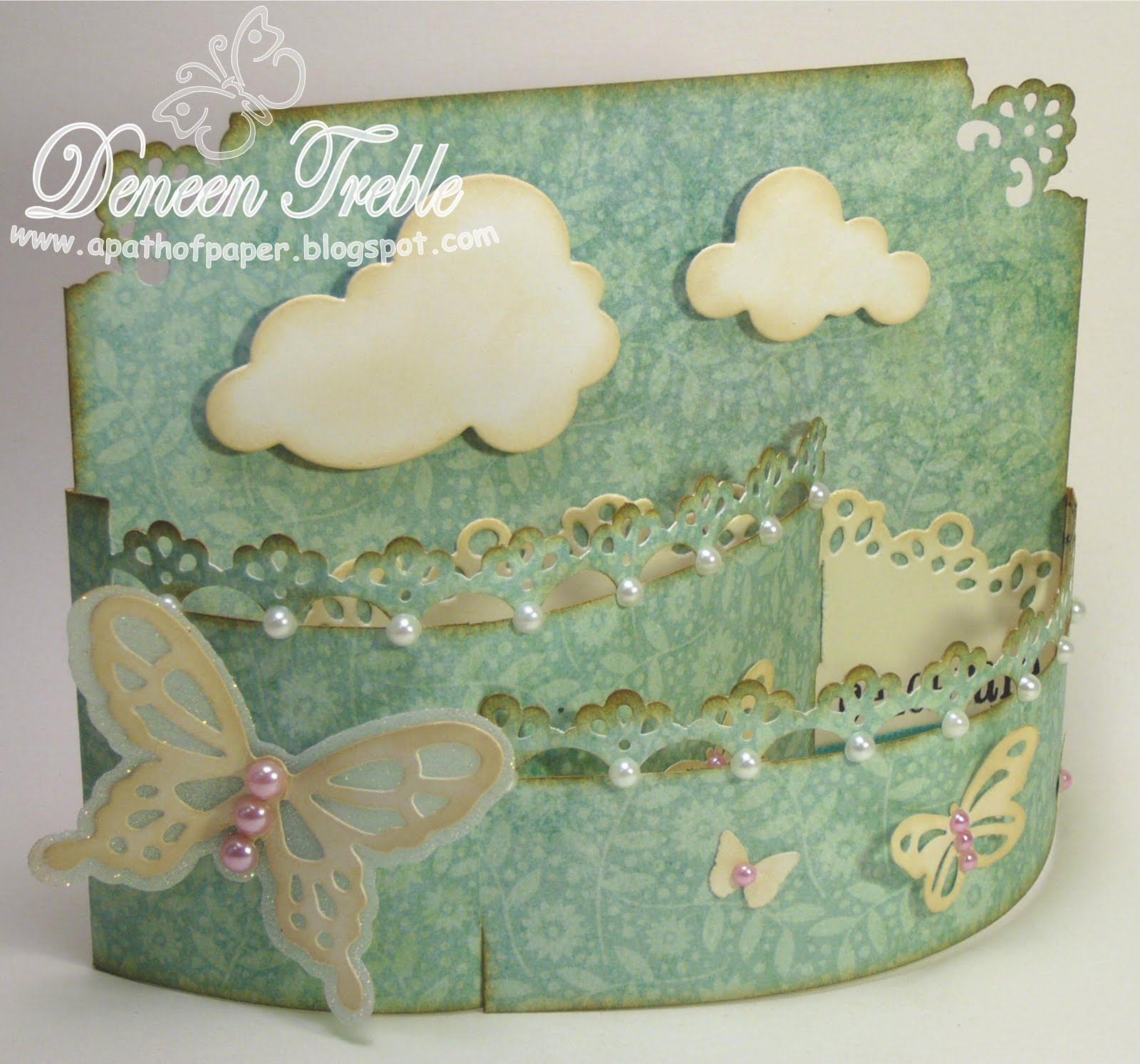 A Path of Paper: Another Bendy Fold Card!