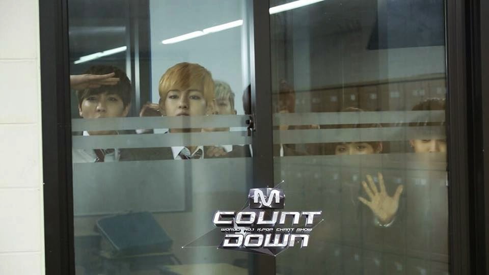 Kim Taehyung ♥: 140410 BTS @ M! Countdown
