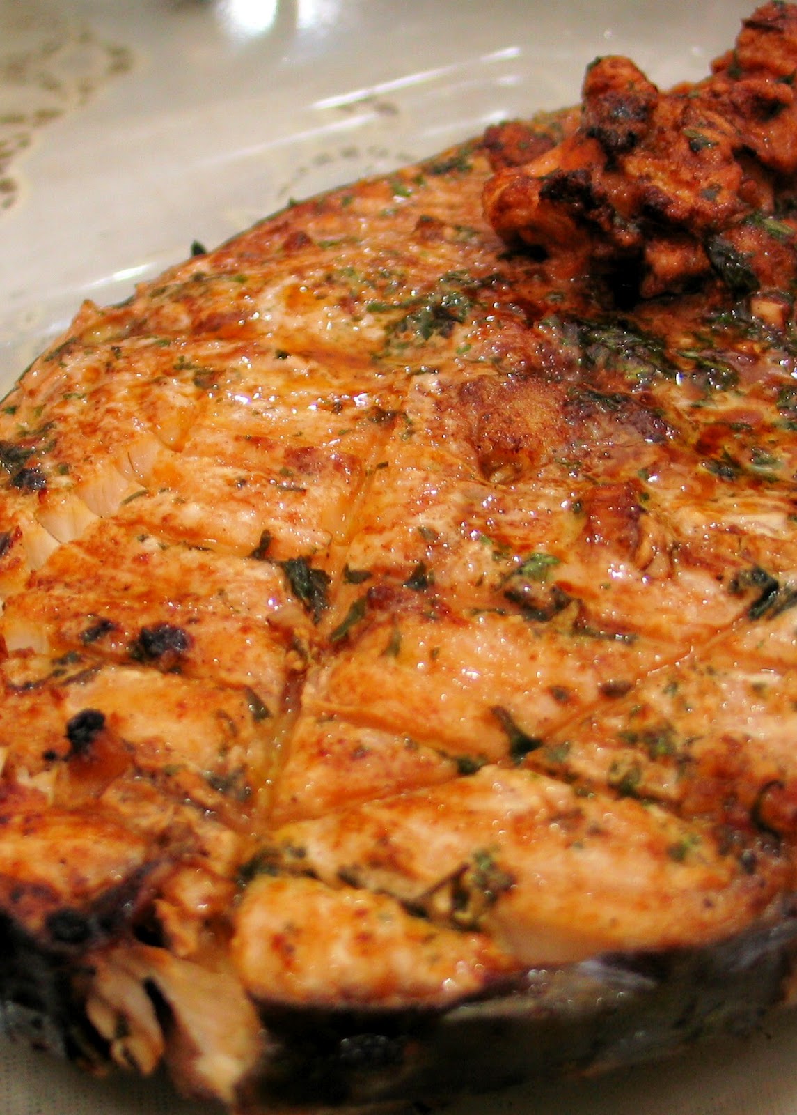 Marinated Tanigue Steak