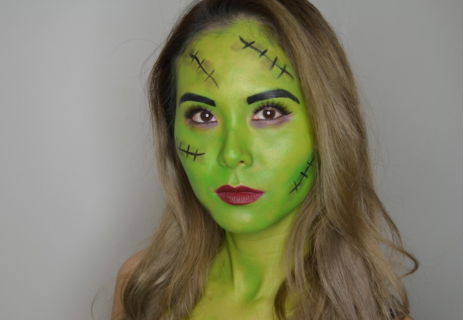 Bride Of Frankenstein Makeup Tutorial