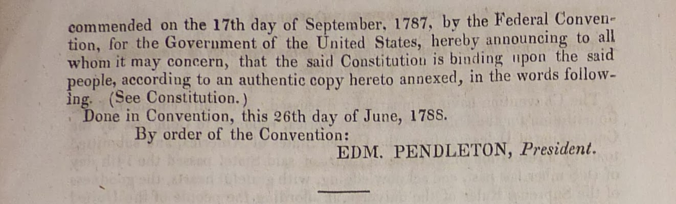 United States Constitution of 1787