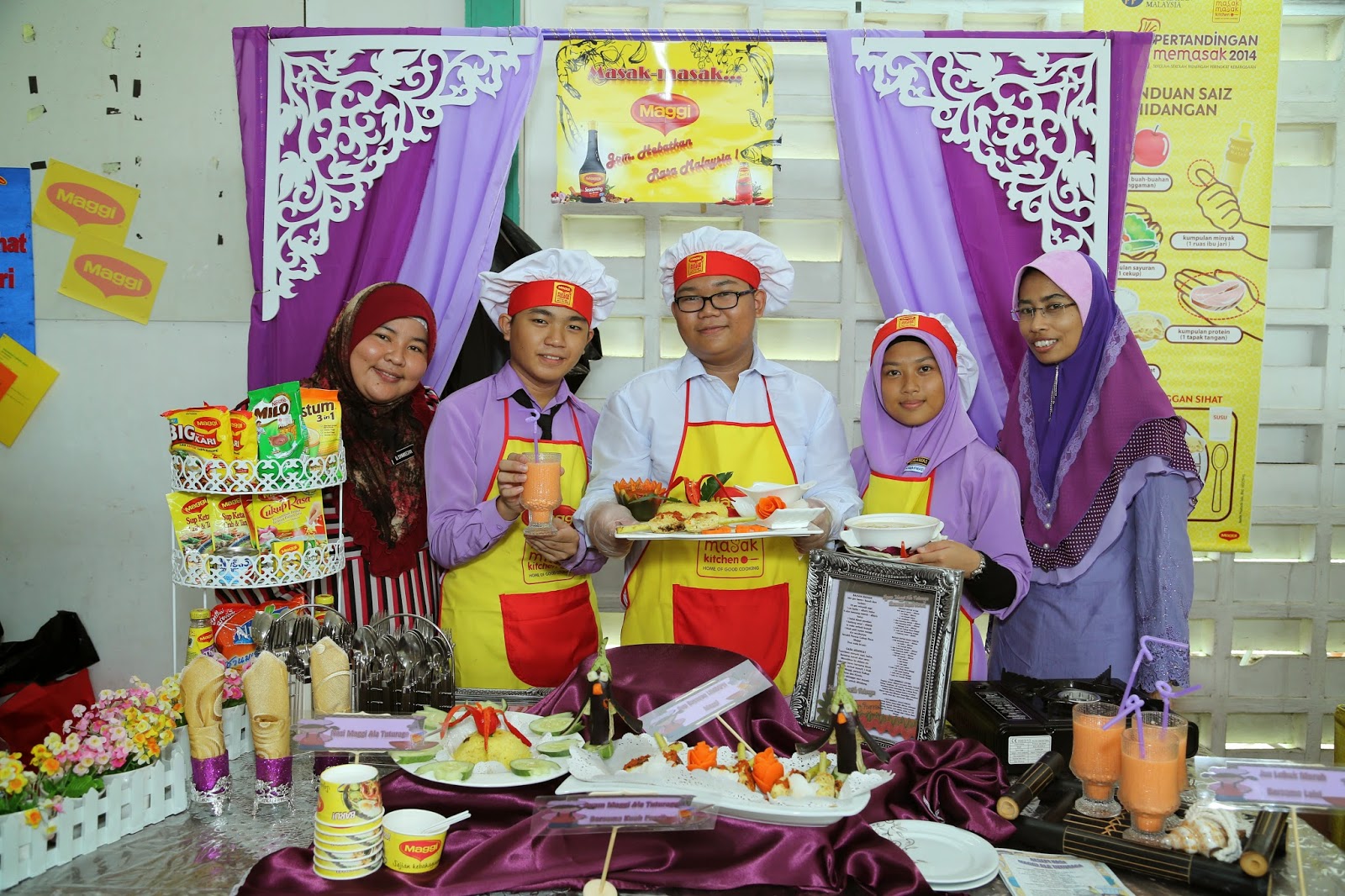 IZZ HUZNIE IDRAQIE: PERTANDINGAN MEMASAK 2014 ANJURAN MAGGI DAN NESTLE