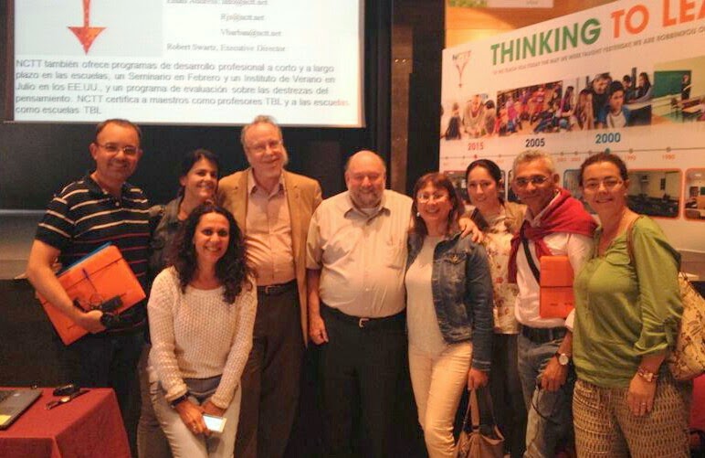 Thinking to learn, fin de semana con Swartz y Perkins.