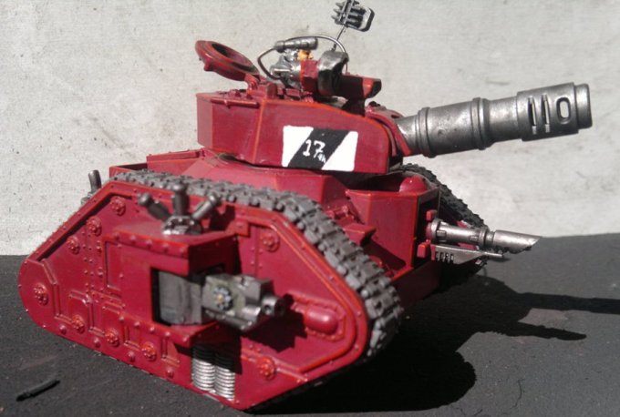 2nd City Warzone: 17th AdMech Leman Russ Battle Tank and more....