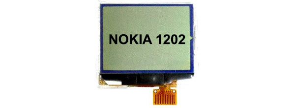 Подключение дисплея Nokia 1202 к ардуино.