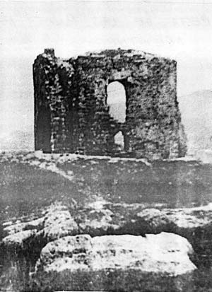 Montcada i Reixac: 1876 - Dibuixos del Castell de Montcada