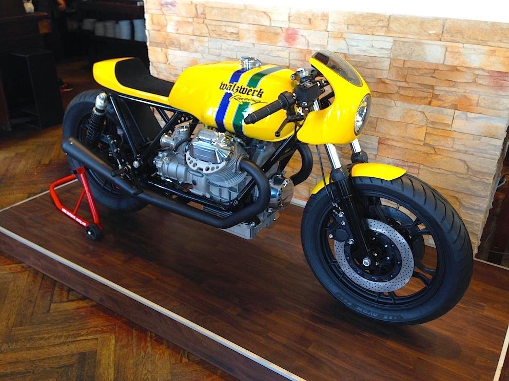 AYRTON SENNA TRIBUTE BIKE! - RocketGarage - Cafe Racer Magazine