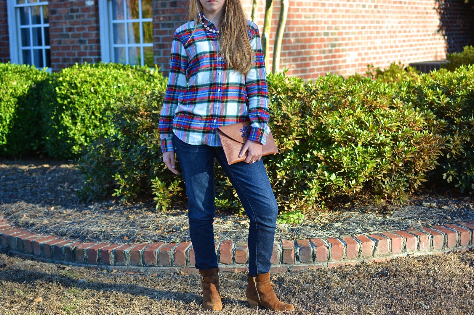 clad in plaid | Poised and Preppy: clad in plaid