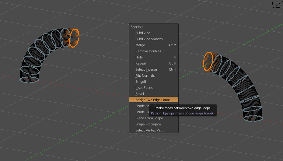 BlendMo: Loop Tools - Bridge