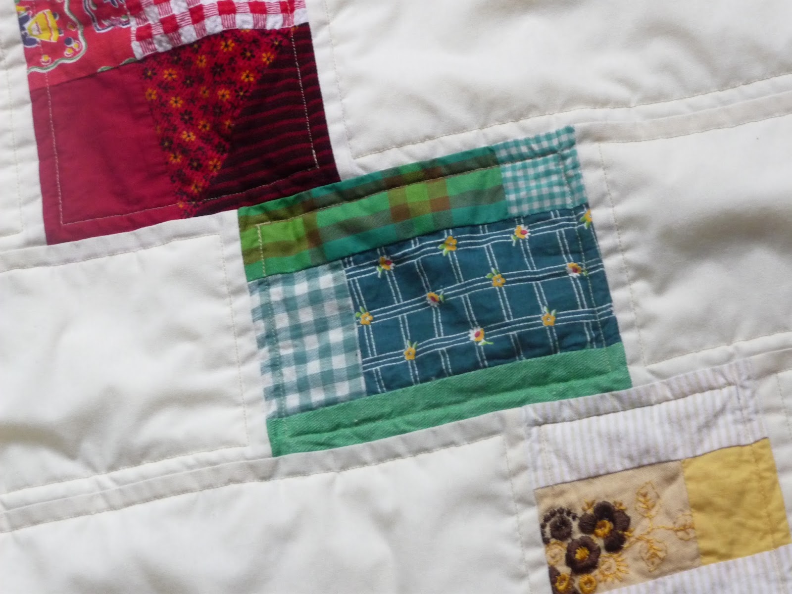 rhymes with smile: Baby Blocks Improv Quilt