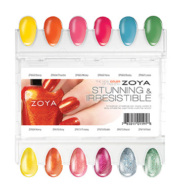 Zoya Stunning and Irresistible Summer 2013 - Press Release | Pointless Cafe