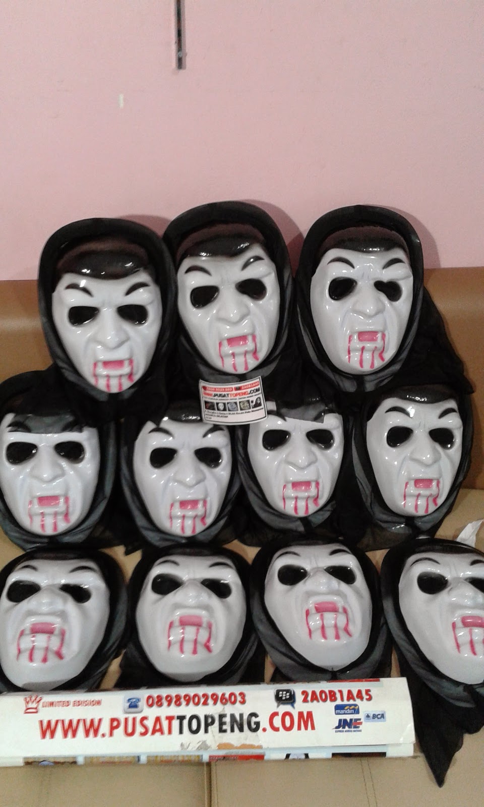 JUAL TOPENG HALLOWEEN SCREAM VAMPIRE PUSAT TOPENG MURAH JAKARTA ...