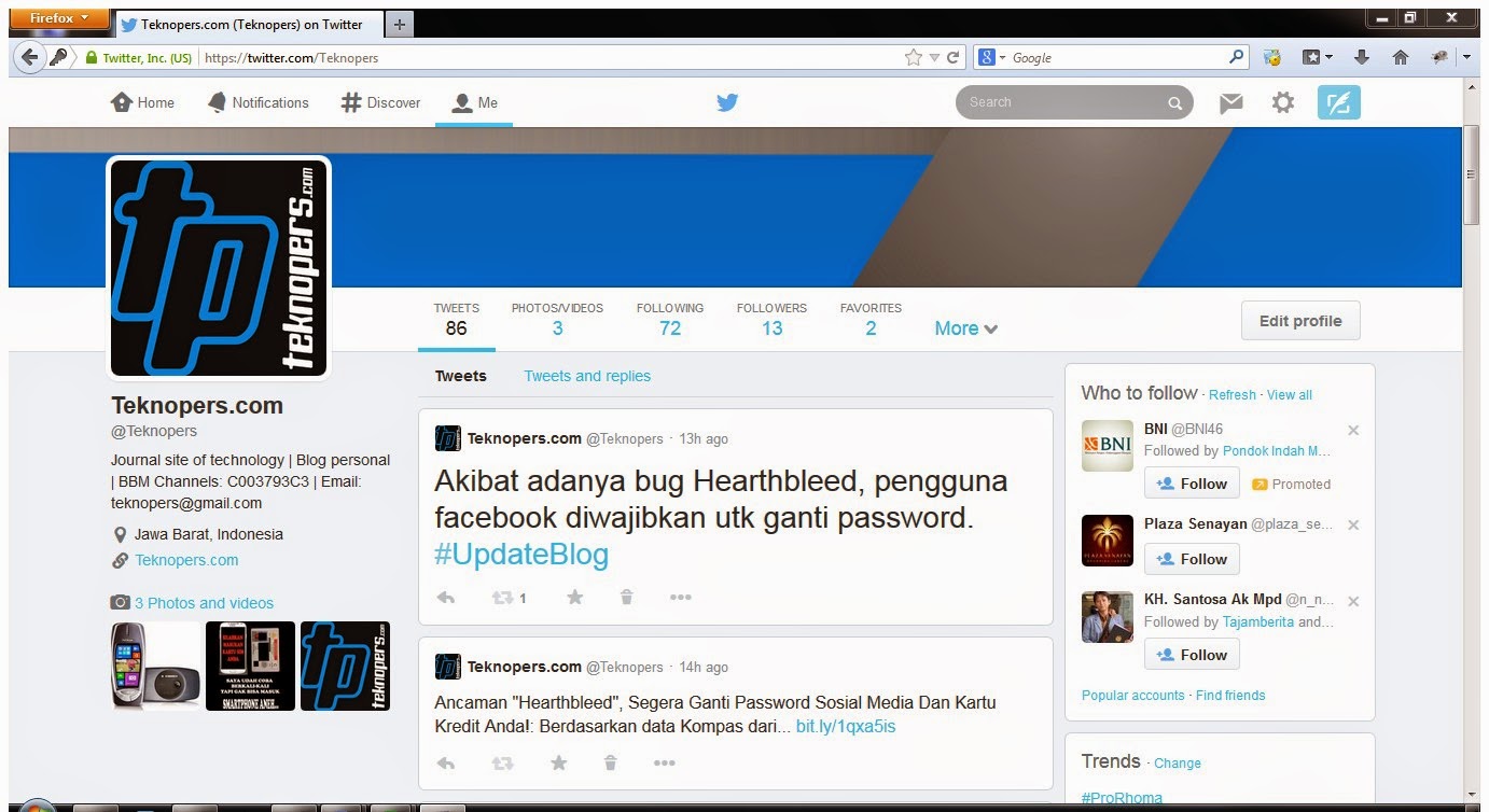 Inilah Tampilan Baru Twitter Yang Lebih Fresh | tekno pes