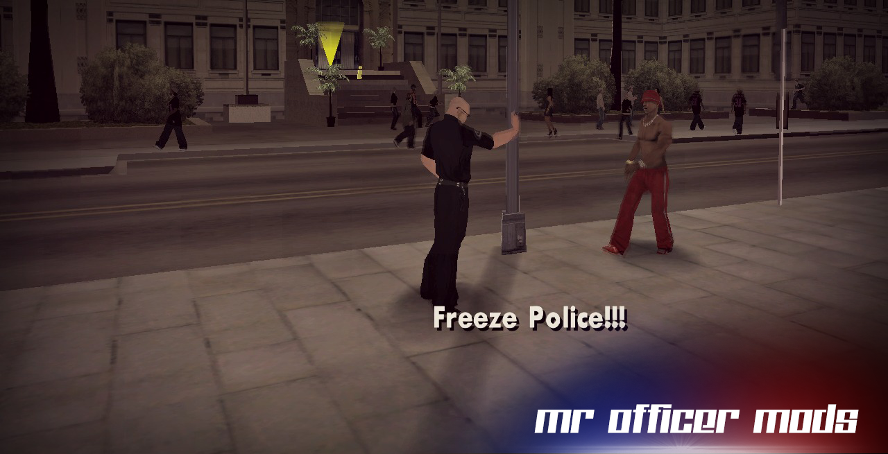 Police Freeze! | Mr. Officer Mods