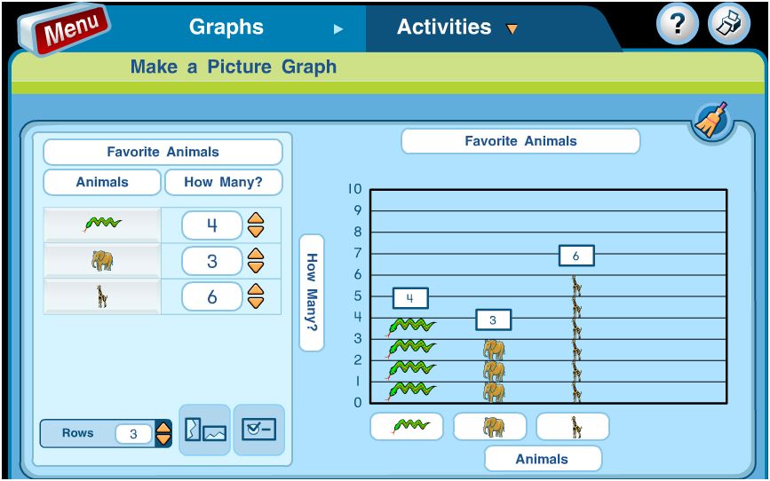 Math Chapter 9: Data and Graphs: Games