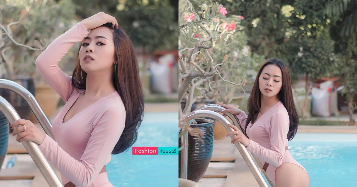 Myanmar Model Yin May Hnin - Swimming Pool
