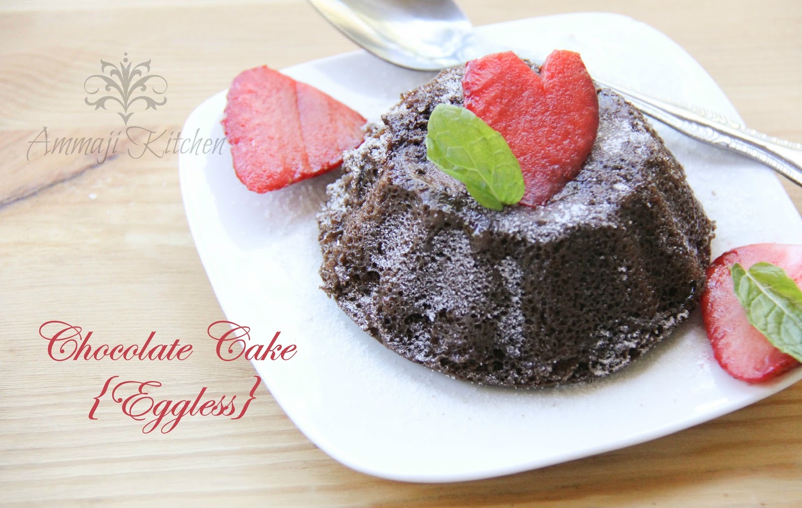 Chocolate Cake | Eggless Mini Cake | Indian Food Recipes | Ammaji Kitchen