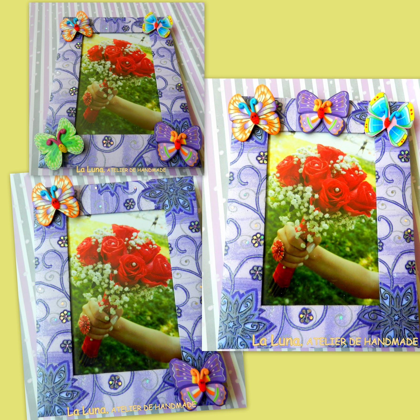 La Luna: ♥ Rame foto handmade ♥